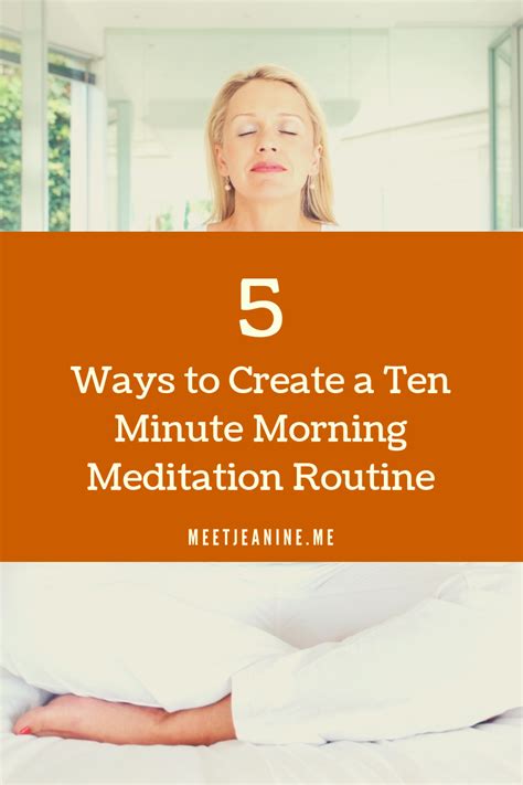 Five 10 Minute Morning Routine Ideas For Stay At Home Moms