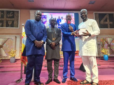 Hon Segun Odunmbaku Visits Churches In Ojodu Preaches Unity