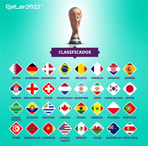 ¿cuáles Selecciones Nacionales Están Clasificadas Al Mundial Catar 2022