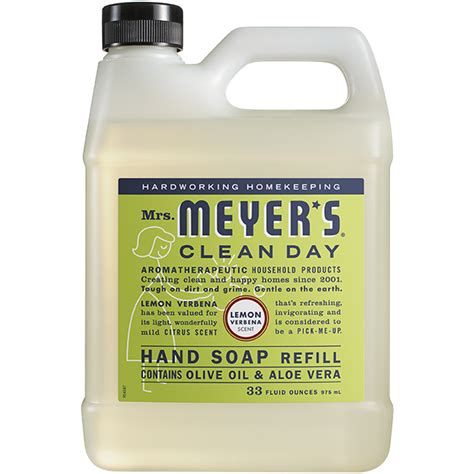 Mrs Meyers Lemon Verbena Liquid Hand Soap Refill Reviews 2021