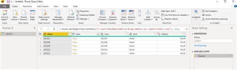 combine multiple or all sheets from an excel file into a