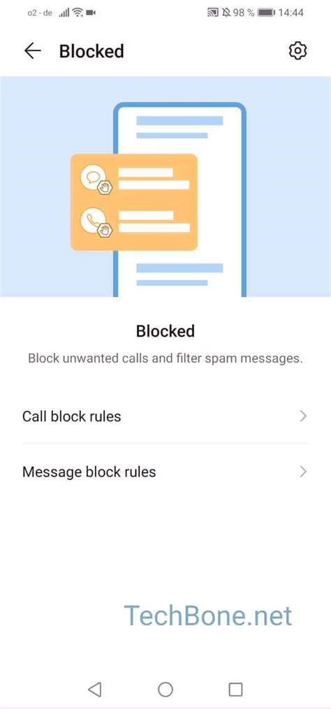 How To Enable Or Disable Automatically Block Unknown Numbers Huawei