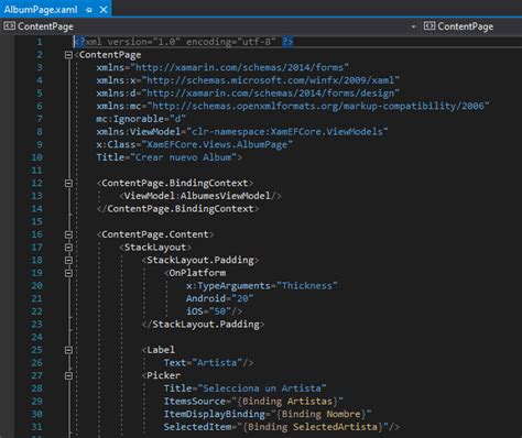 xamarin forms y entity framework core sqlite persistencia