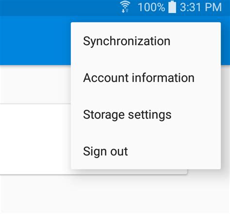 android three dot icon and sub menu icon are not showing after