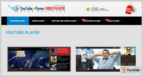 5 jquery video player plugins free and paid formget