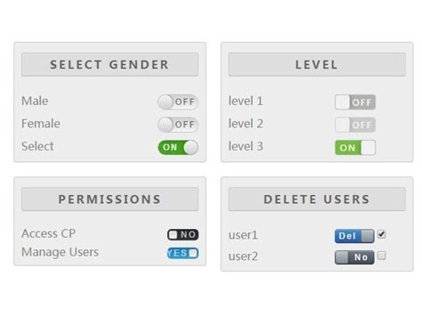 css3 animated jquery toggle switch plugin rcswitcher