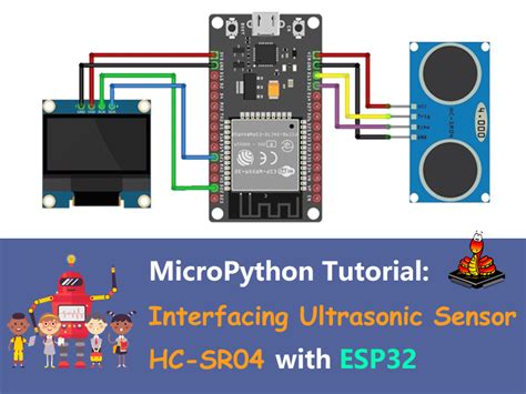 micropython esp32 tutorial interfacing ultrasonic sensor sensor
