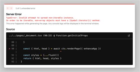 typeerror invalid attempt to spread non iterable instance in order to
