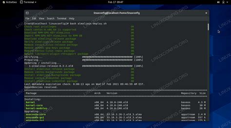 how to migrate from centos to almalinux linux tutorials learn linux