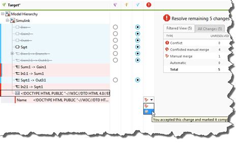 three way model merge and git guy on simulink matlab and simulink