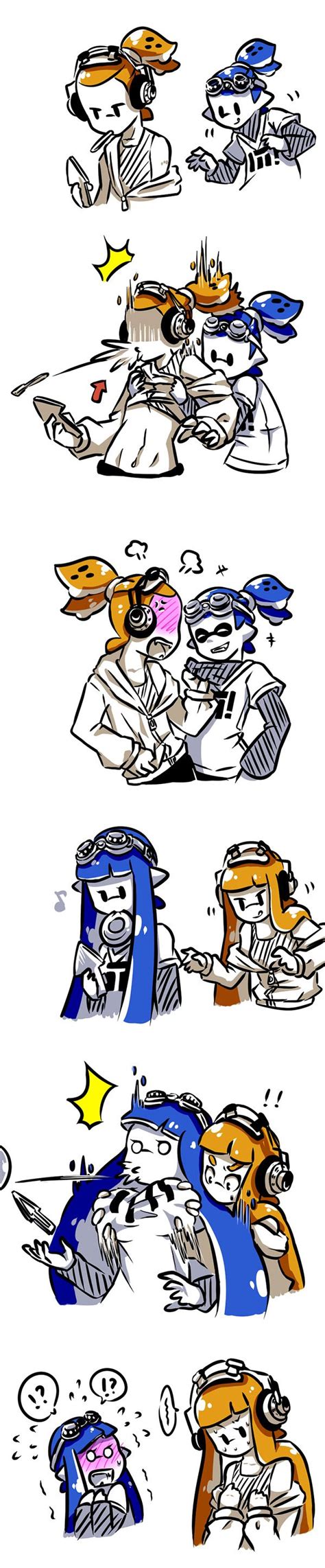 [splatoon] happy april fool s day 2017 by zzoza splatoon comics nintendo splatoon cartoon styles