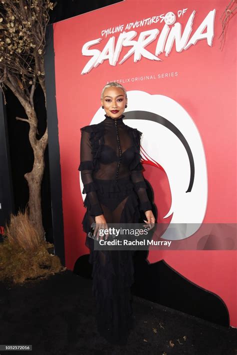 Tati Gabrielle Attends Netflix Original Series Chilling Adventures