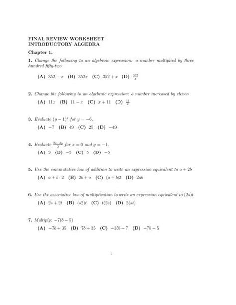 introductory algebra worksheets algebra worksheets helping with math