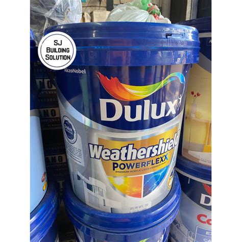 Jual Cat Dulux Weathershield Powerflexx 2 5ltr 5 Kg Brilliant White