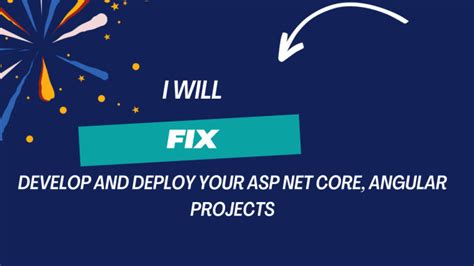Fix Develop And Deploy Your Asp Net Core Angular Projects By