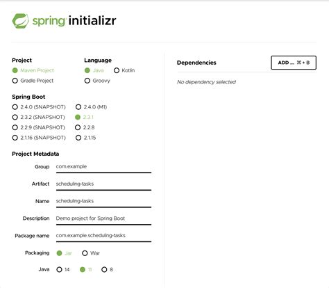 spring boot tutorial task schedule