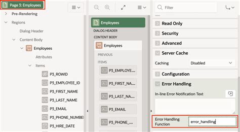 oracle apex error handling function example