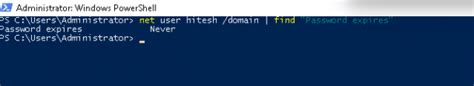 howto check when password expires in ad [ powershell and cmd ]