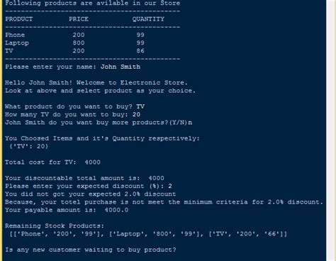 billing system using python with source code free source code