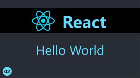 reactjs tutorial 2 hello world youtube
