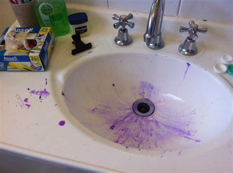 How To Get Hair Dye Off Sink Howotremvo