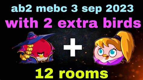 Angry Birds 2 Mighty Eagle Bootcamp Mebc 3 Sep 2023 With 2 Extra Birds