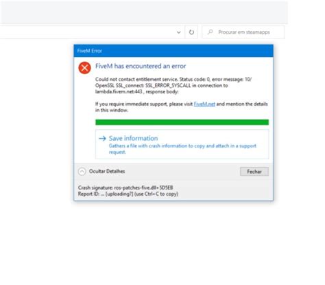 curl error code 56 nothing works fivem