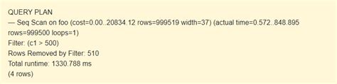 query optimization in postgresql explain basics part 2