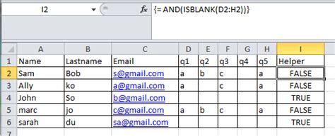 excel delete rows if more than 5 colums are empty