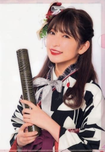 駿河屋 吉田朱里 A4卒業記念クリアファイル 「nmb48 吉田朱里卒業コンサート～さよならピンクさよならアイドル～」（クリアファイル）