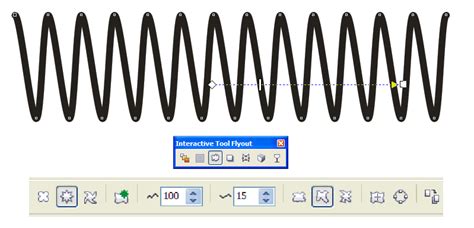 creating a wavy outline coreldraw graphics suite x4 coreldraw