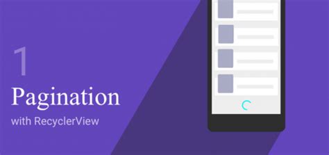 pagination android tutorial with recyclerview getting started