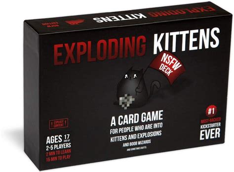 Exploding Kittens Nsfw Edition Amazon Nl Speelgoed And Spellen