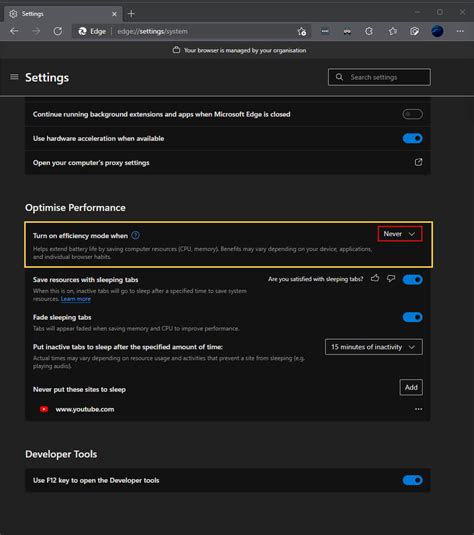 How To Enable Efficiency Mode In Microsoft Edge