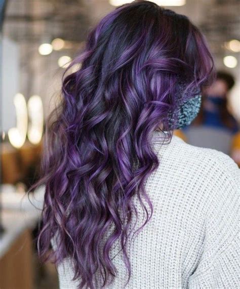 40 Trendy Purple Highlights Ideas To Show Your Hair Colorist Artofit