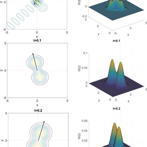 Wigner Function At Different Times With α1 1 − I α2 − 1 I