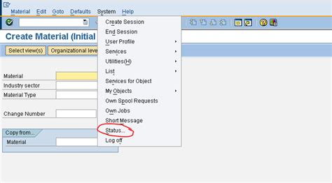sap tech example for local field exits