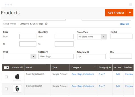 magento 2 enhanced product grid better managing products