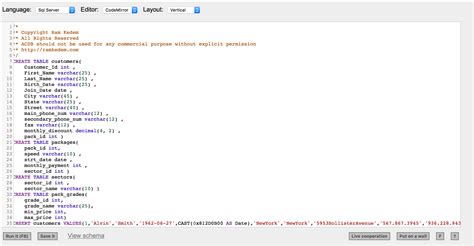 practice sql online exercises and solutions ram kedem