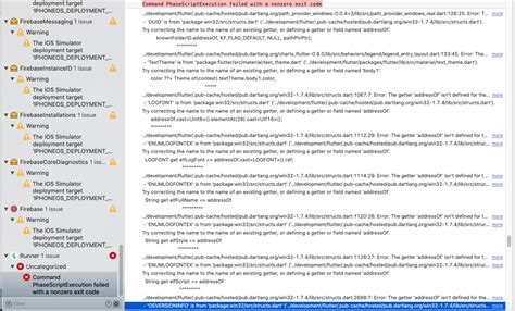 xcode error when build project in flutter stack overflow