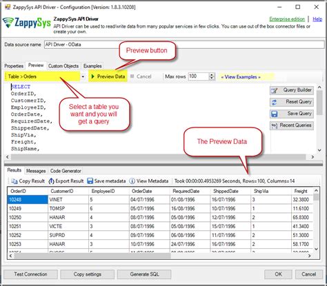 How To Connect To Odata In Odbc Api Driver Zappysys Community