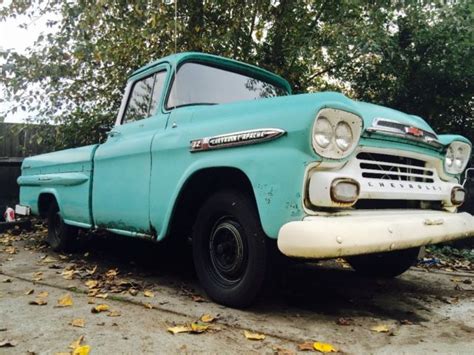 1959 Chevy Apache Fleetside 1 2 Ton Rat Rod Hot Rod For Sale In Tacoma