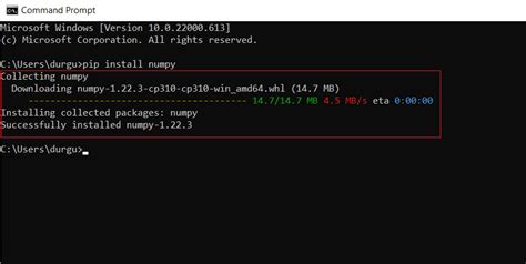 how to install numpy on windows 10 techcult