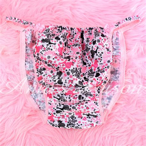 Anias Poison Manties Valentines Day Pink Poodles And Hearts 100
