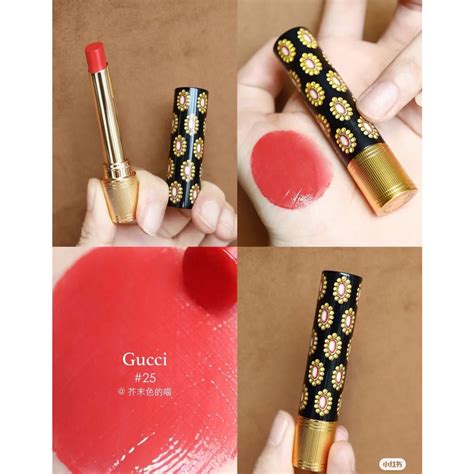 Son Gucci Rouge À Lèvres Matte Lipstick 3 5g Gucci Rouge De Beauté