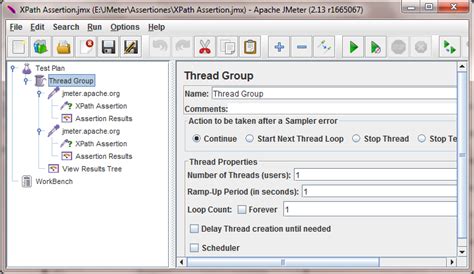 jmeter xpath assertion usage with example