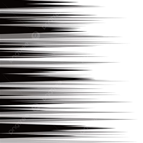 Linhas De Velocidade Abstratas Horizontais Abstratas Em Quadrinhos Png