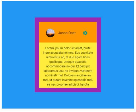 css how to fit content within card stack overflow
