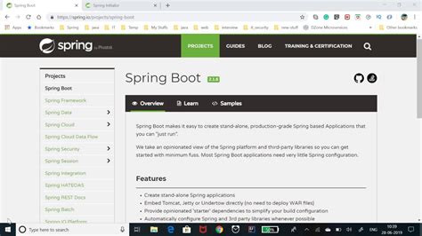 spring boot hello world rest application youtube