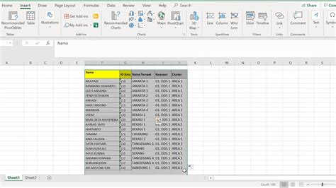 cara vlookup dan pivot table data excel youtube